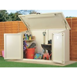 7 x 4 metal shed for caravan site storage Asgard