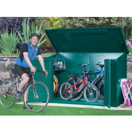 Bike Storage for 4 bikes | Approved metal bike sheds from Asgard