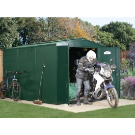 Motorcycle Garage Plus -10ft 11" x 7ft 4" Asgard