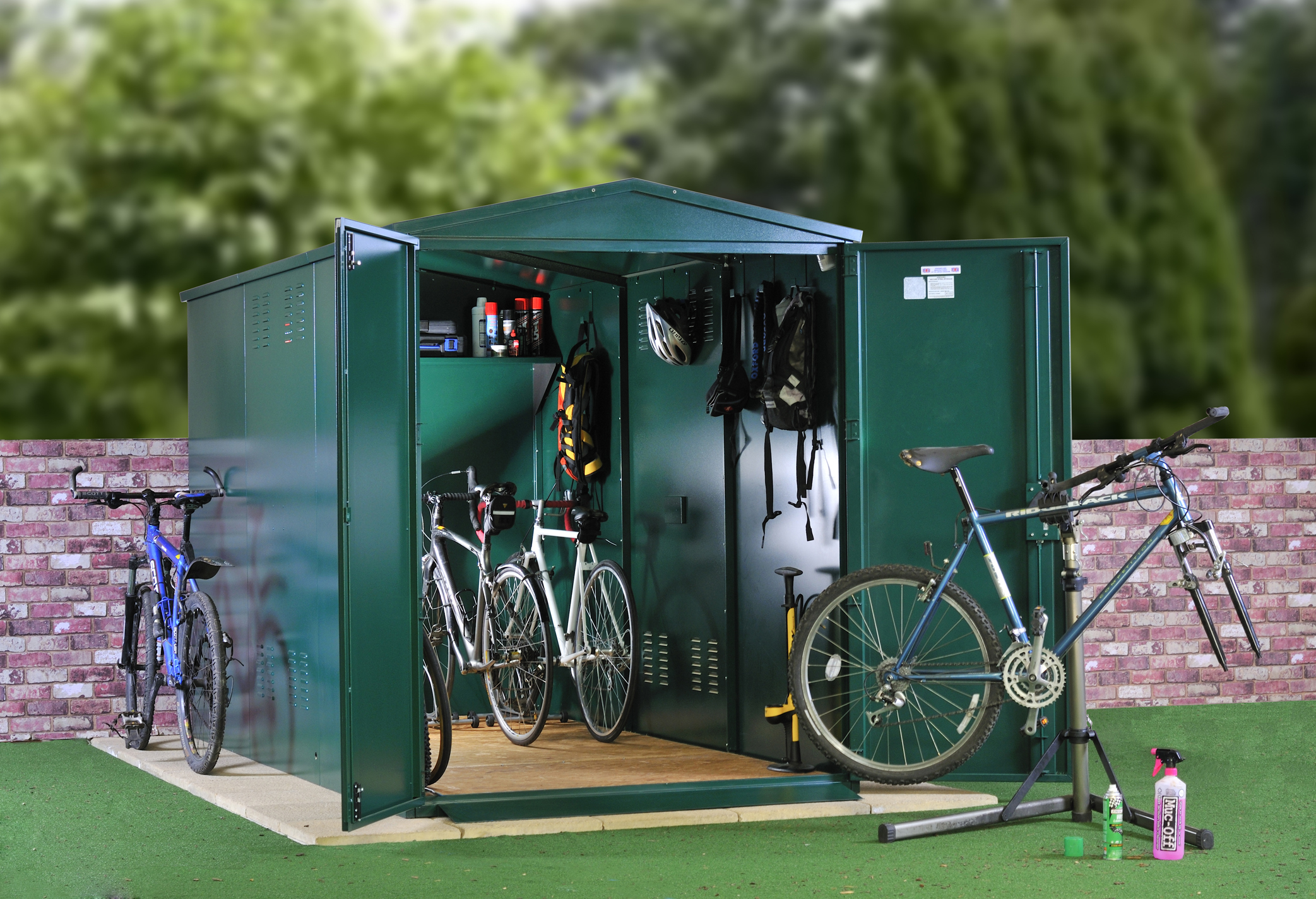 Cycle Store XXL Metal Shed Base Asgard