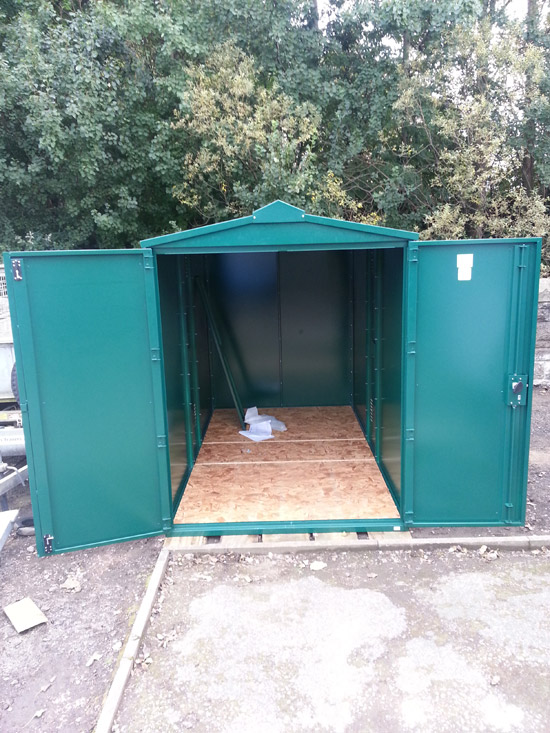 Motorcycle garage - Daves review of his Asgard