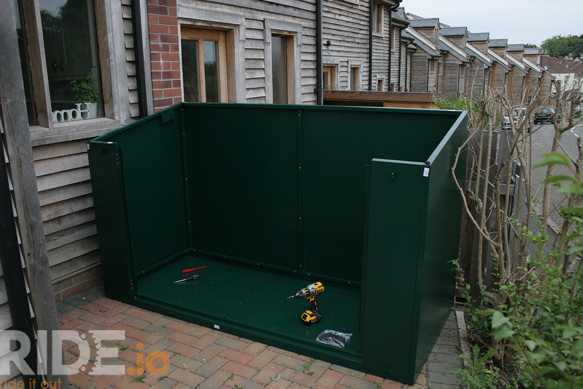 Rideo.IO reviews & Approves the Asgard Access Plus 29er Bike Storage Asgard